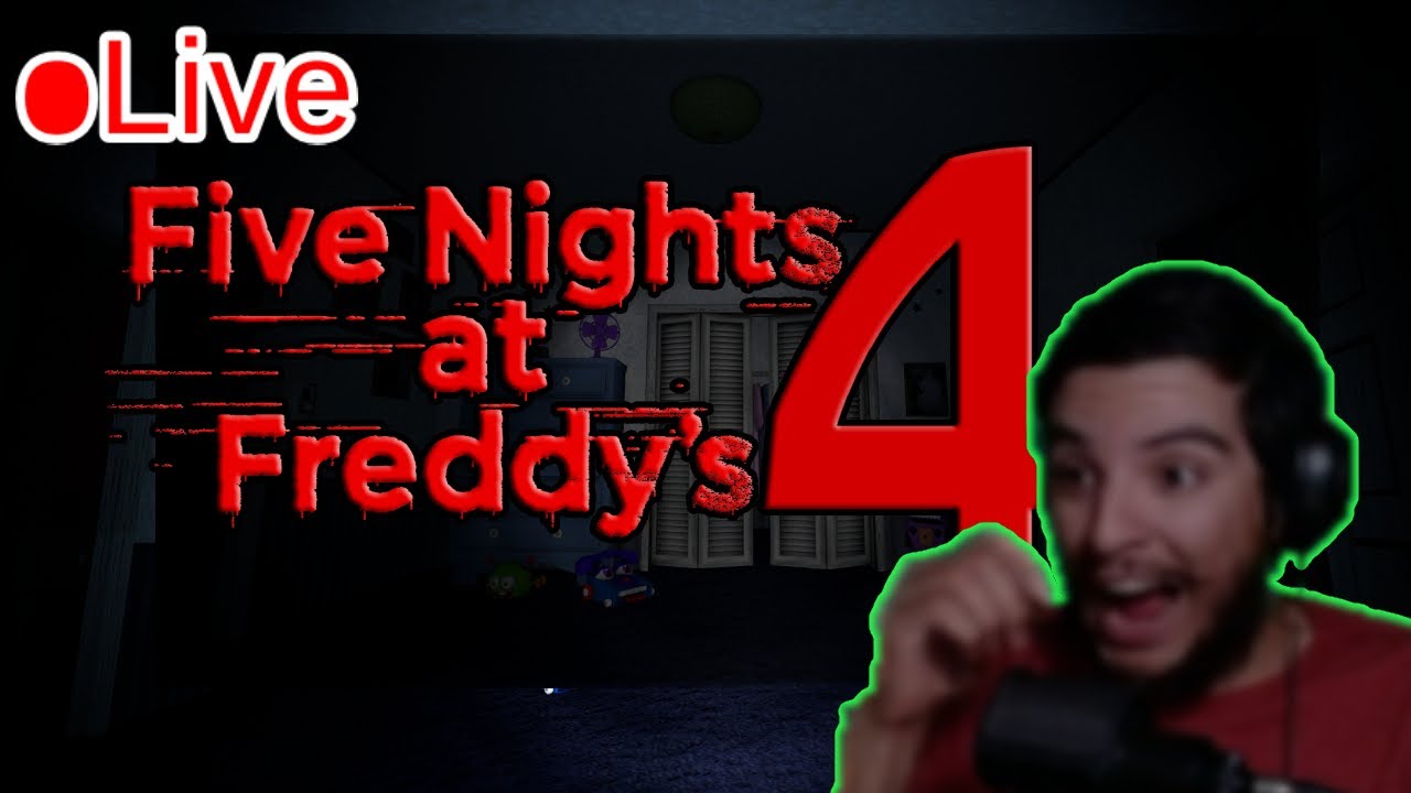First play FNAF 4 - YouTube