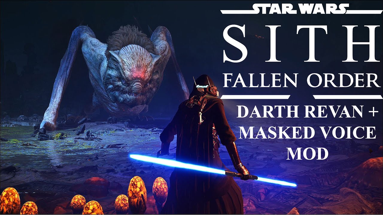 Sith Fallen Order | Darth Revan + Masked Voice + Reshade + more Mods ...