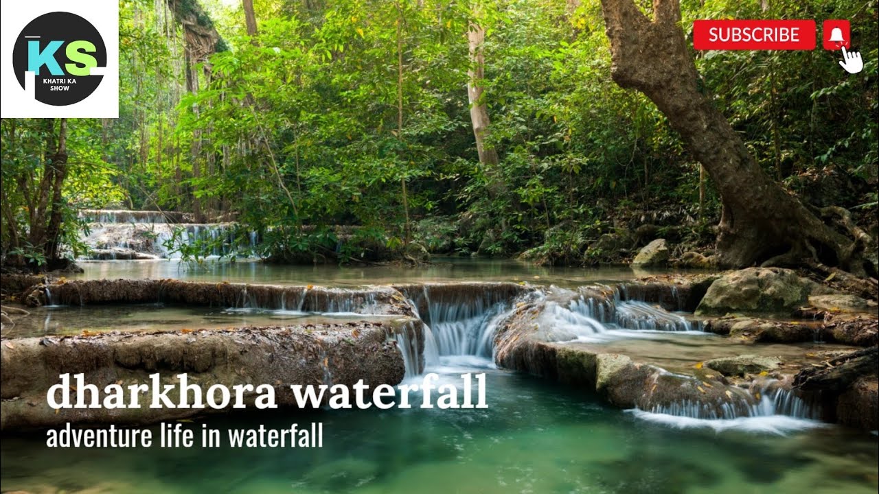 Just had the most amazing adventure at Dharkhora Waterfall! 🌊 The sound ...