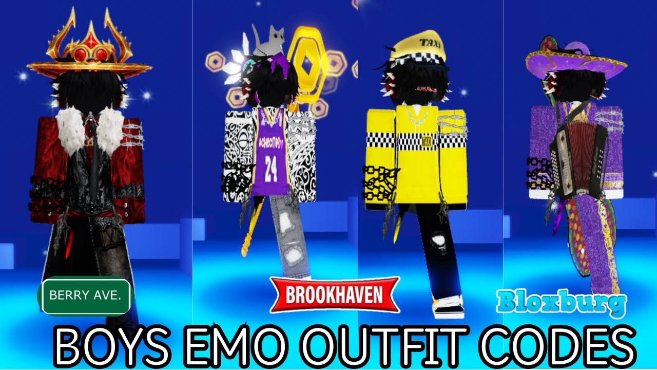 New Boy Outfits Code For Brookhaven And Berry Avenue | Roblox ...