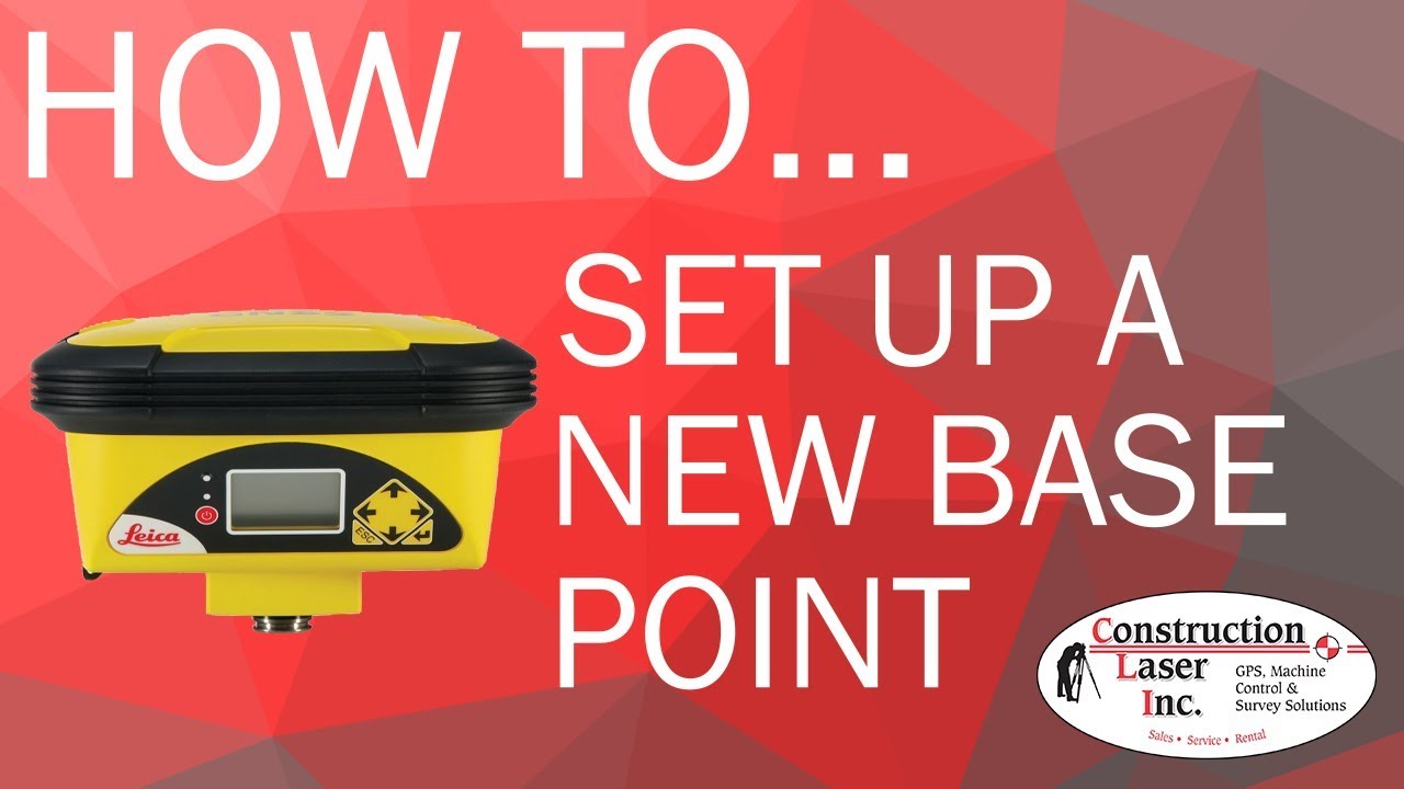 How To Set Up A New Base Point - YouTube