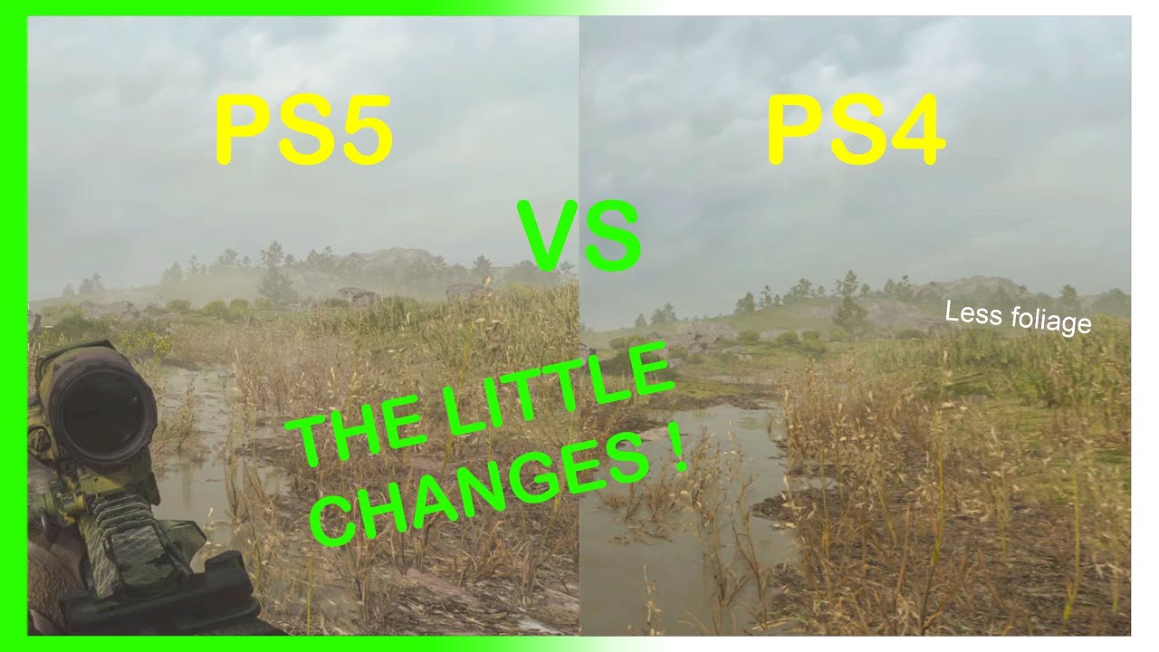 PS5 vs PS4 | Mw2 Campaign (NO SPOILERS) - YouTube