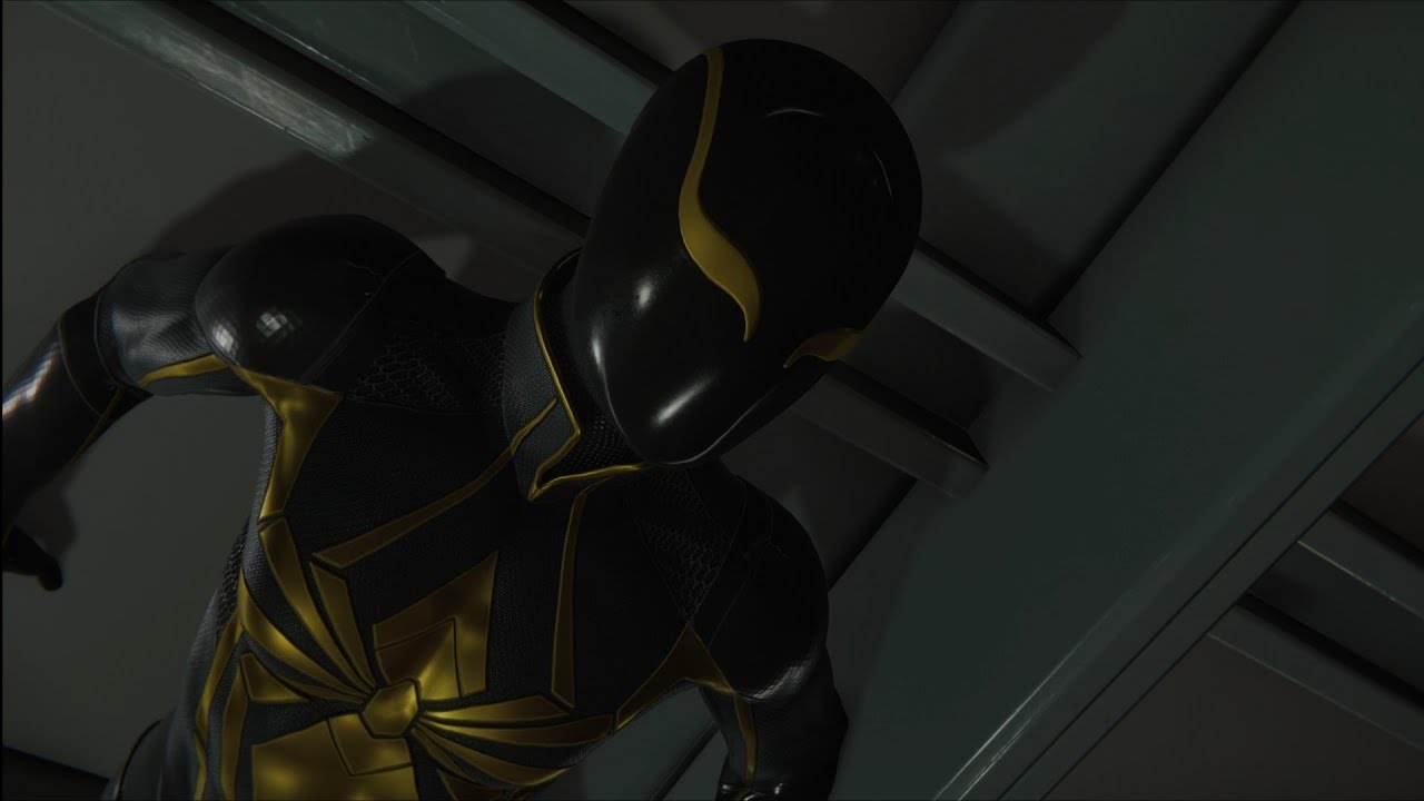 Spider-Man - Spider Armor - MK II Suit In All "The Heist" Cinematics ...