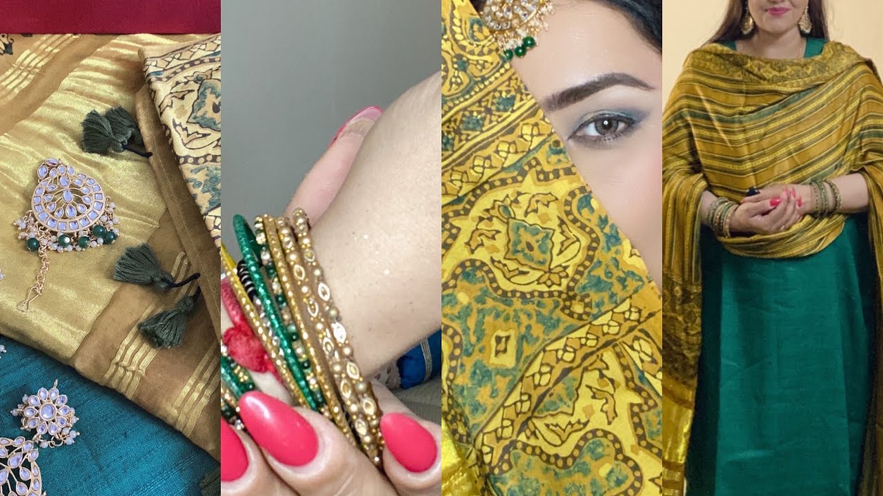 Curated Teej Look ! - YouTube