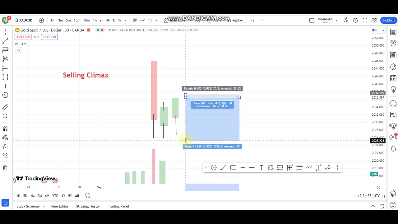 VSA Trading | Selling Climax | 95% Accuracy Trading Strategy | Volume ...