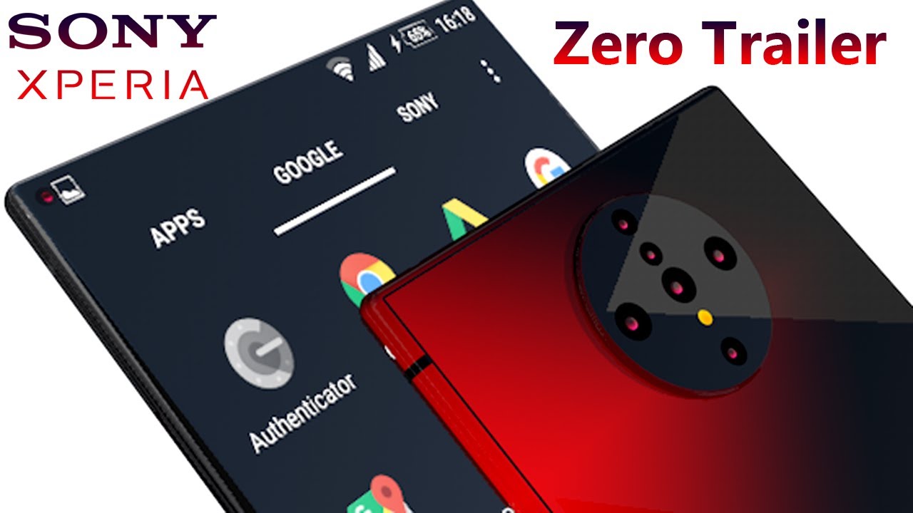 Sony Xperia Zero Trailer ! Stylish 6 cameras Amazing look - YouTube