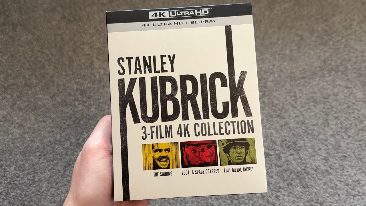 Stanley Kubrick: 3-Film Collection 4K Ultra HD Blu-ray Unboxing - YouTube