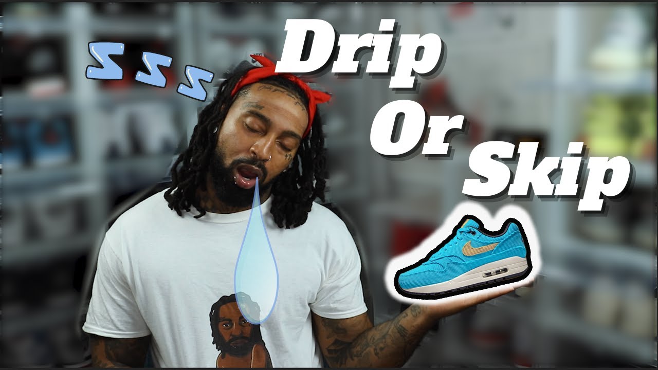 Nike Air Max 1 Corduroy Baltic Blue | Drip Or Skip - YouTube