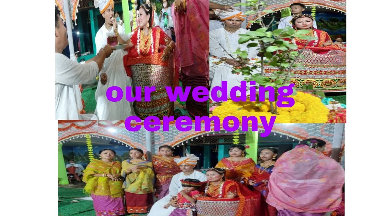 our wedding ceremony//meitei luhongba// mainpuri wedding ceremony - YouTube