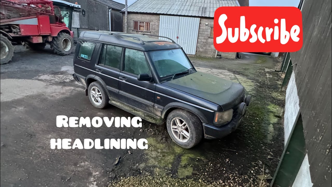 Discovery 2 TD5 removing headlining/ leaking sunroofs - YouTube