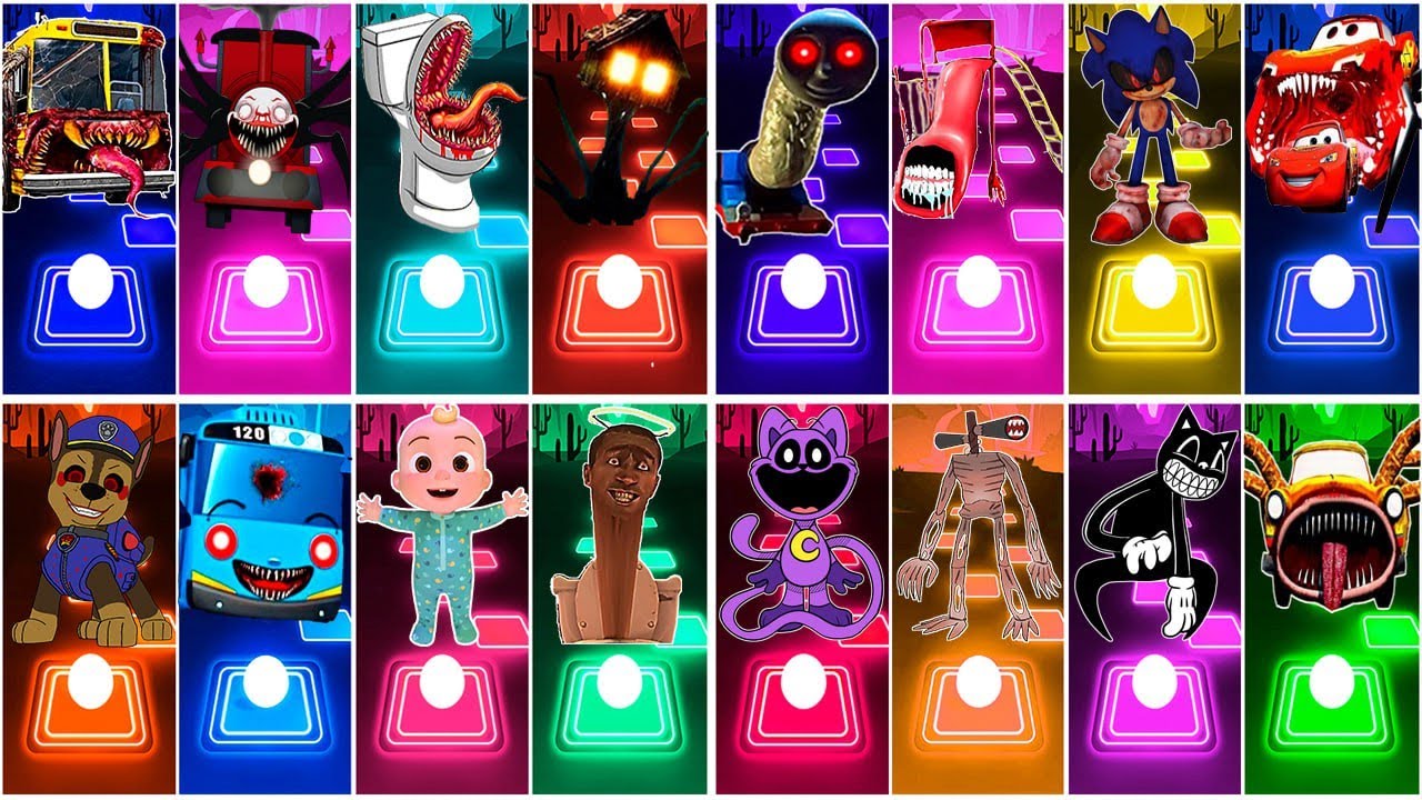 SKIBIDI TOILET 🆚 SIRENHEAD 🆚 THOMAS EXE 🆚 BUS EATER 🆚 ODDBODS 🆚 HOUSE ...