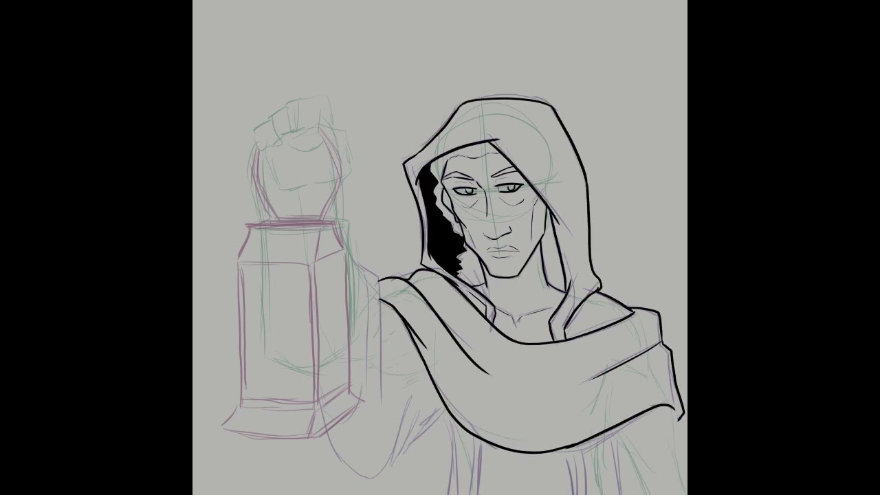 Keeper Yennen from Legend of Vox Machina - Art Time lapse - YouTube