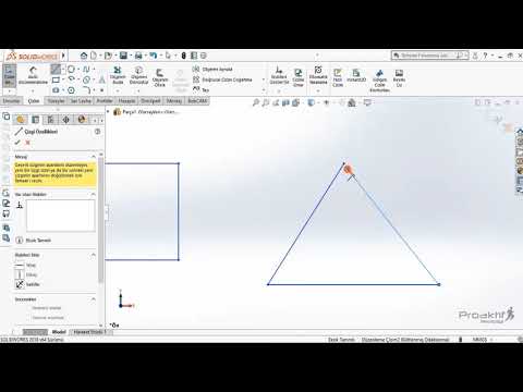 SolidWorks Parça 20 Çizimi Onar Komutu