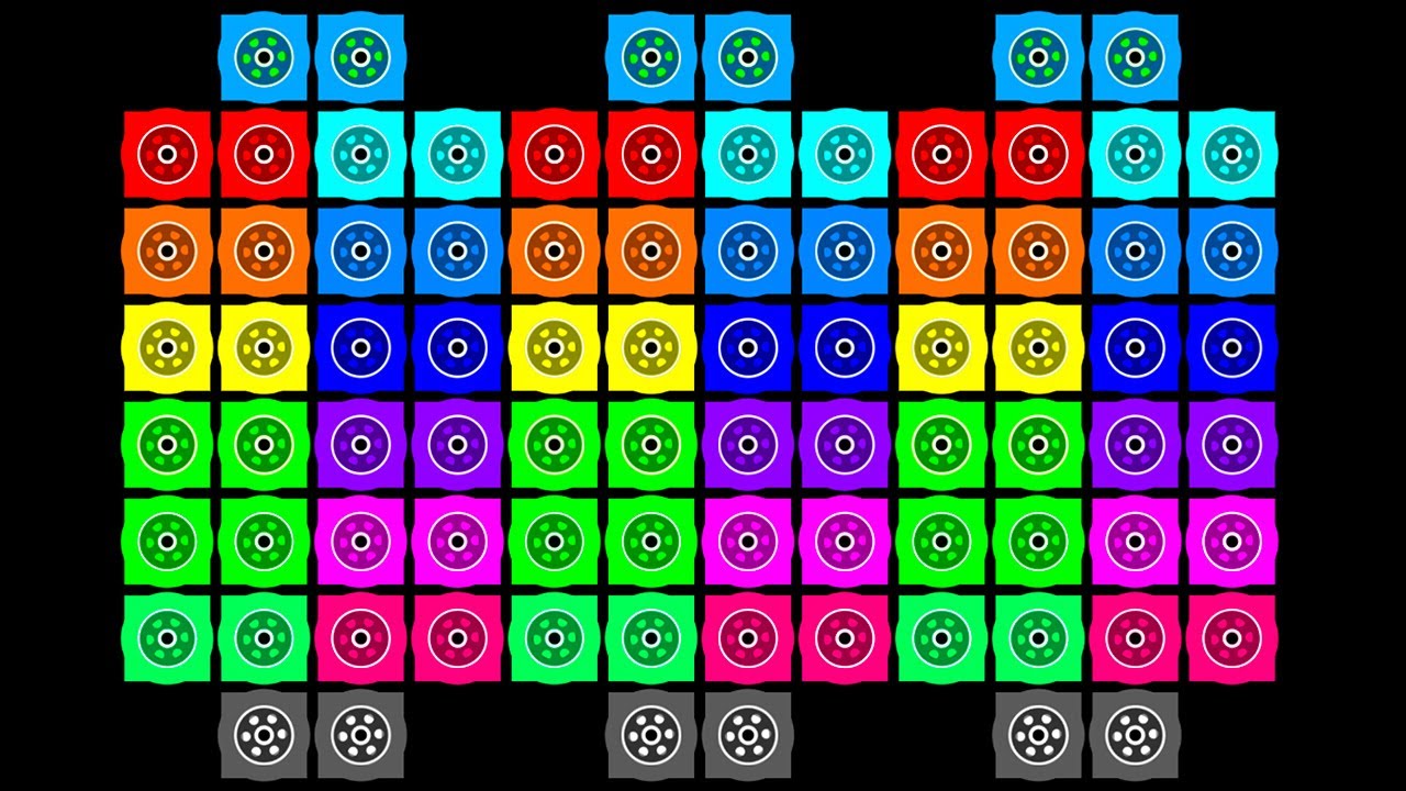 The Amazing 14 Colors Marble Race in Algodoo - YouTube