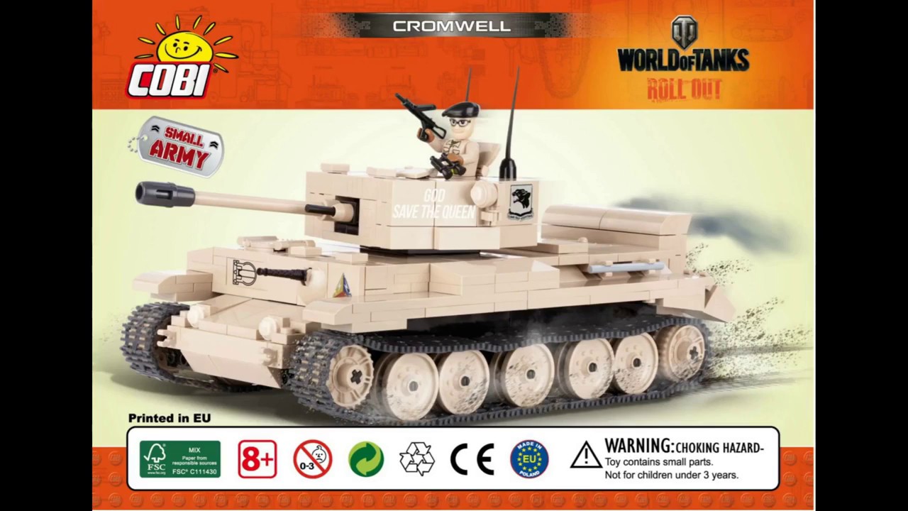 COBI World of Tanks 3002 Cromwell - YouTube