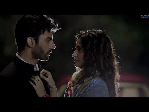 Fawad Khan And Sonam Kapoor Kiss Scene