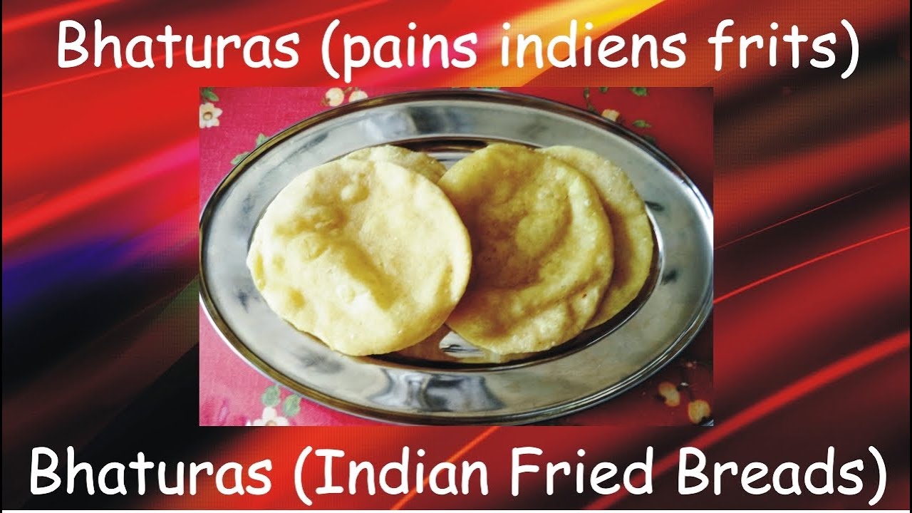 Authentic Restaurant-Style Indian Fried Bhatura Breads / Bhaturas ...