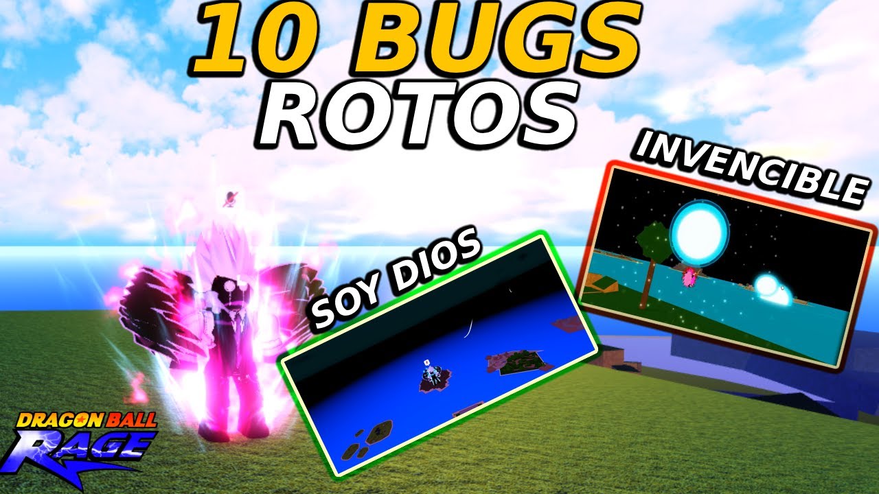 🟥TOP 10 BUGS DE DRAGON BALL RAGE ACTUALES Y ANTIGUOS!!! / Roblox Dragon ...