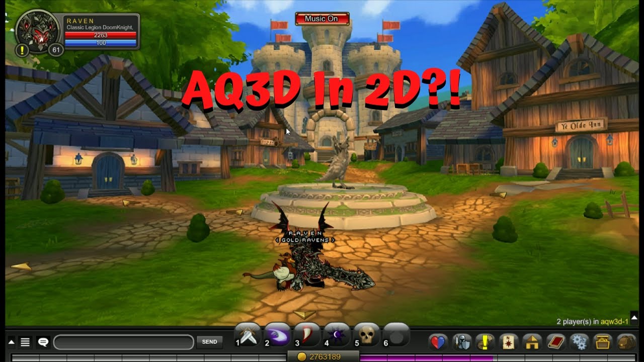 AQ3D In 2D?! LIMITED Time Loot In AQWorlds! - YouTube