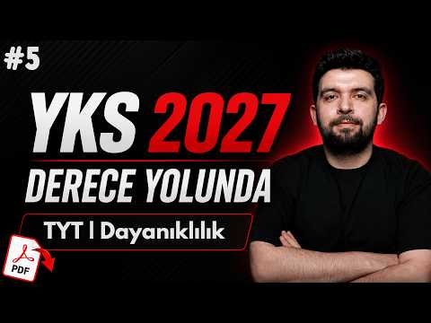 #5 TYT Fizik | Madde ve Özelikleri - Dayanıklılık | YKS 2027 Derece Yolunda | +PDF