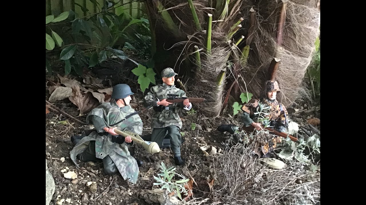 Dragon Ww2 figures stop motion film - YouTube