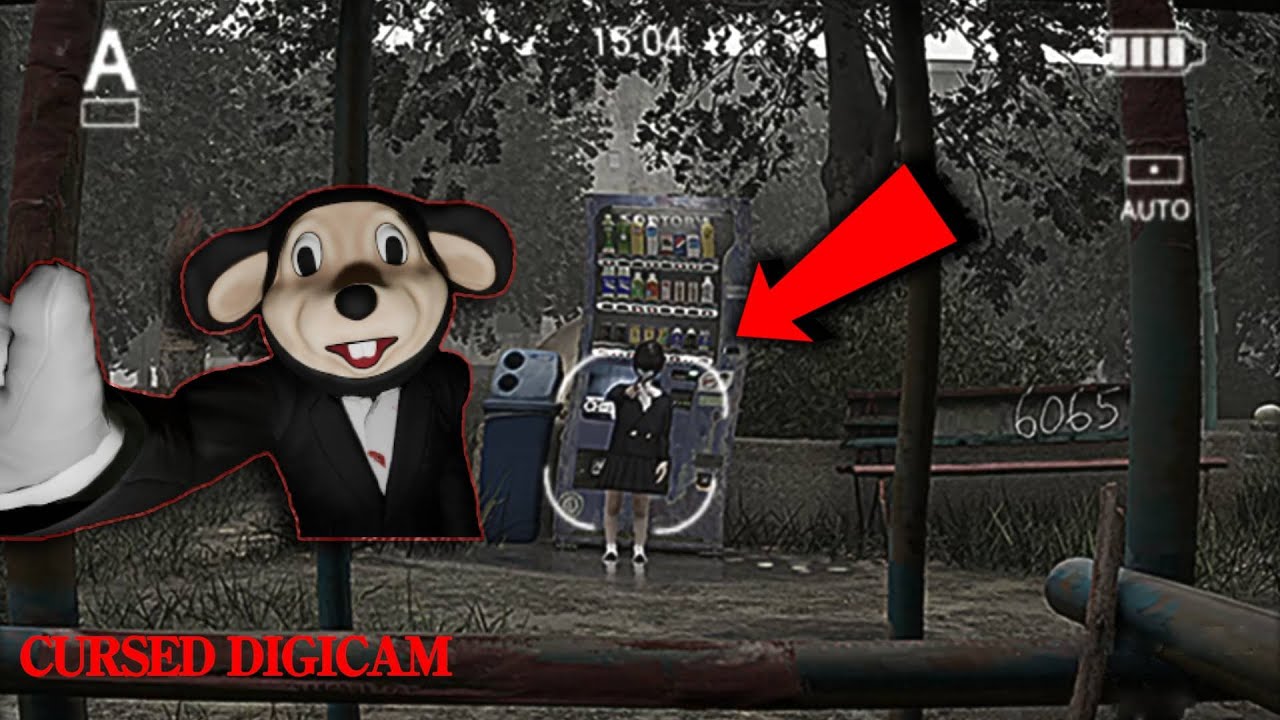 I had to take pictures of my GHOST daughter... [Cursed Digicam] - YouTube