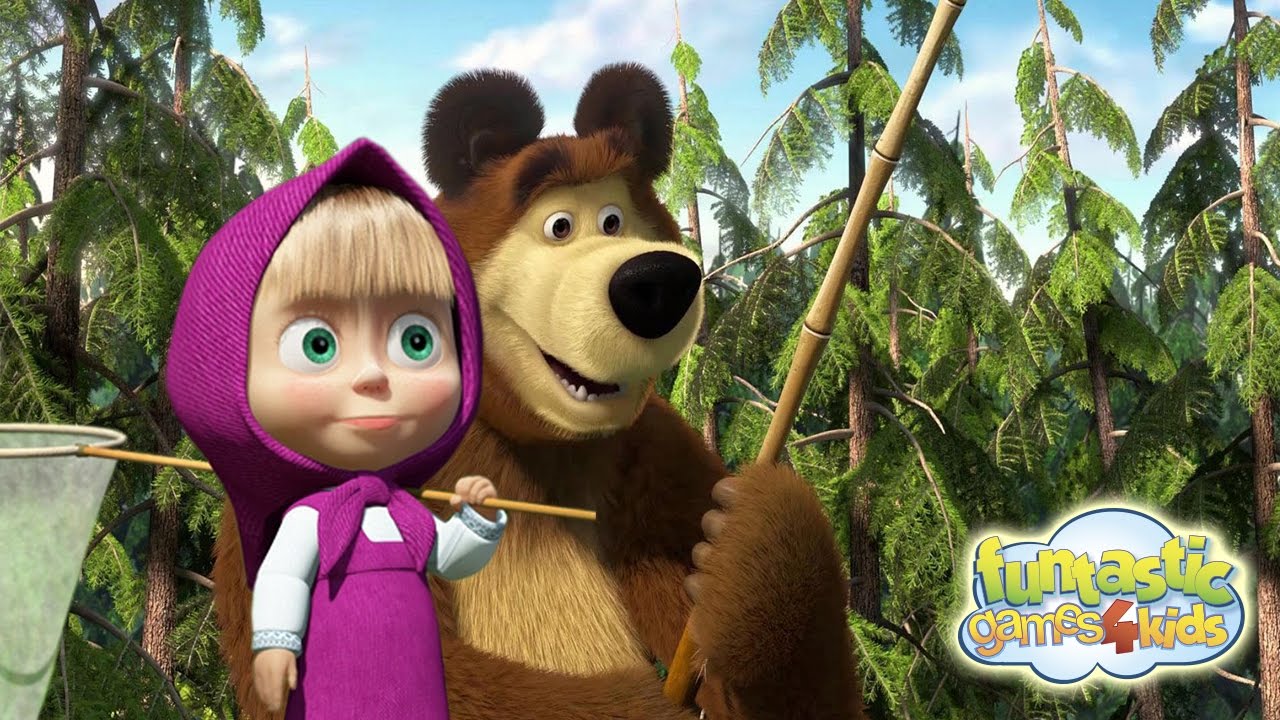 Masha y el Oso español, Masha y el Oso, videojuego, objetos perdidos ...