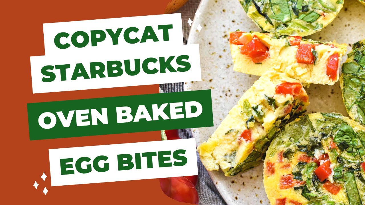 Copycat Starbucks Oven Baked Egg Bites Recipe - YouTube