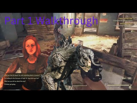 Fallout 76! Fallen straight into an apocalyptic world - YouTube