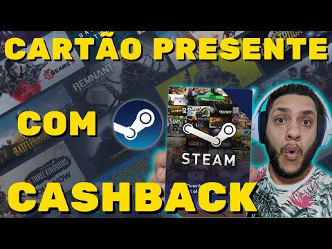 Como COMPRAR Cartão Presente Steam e receber na HORA com CASHBACK - YouTube
