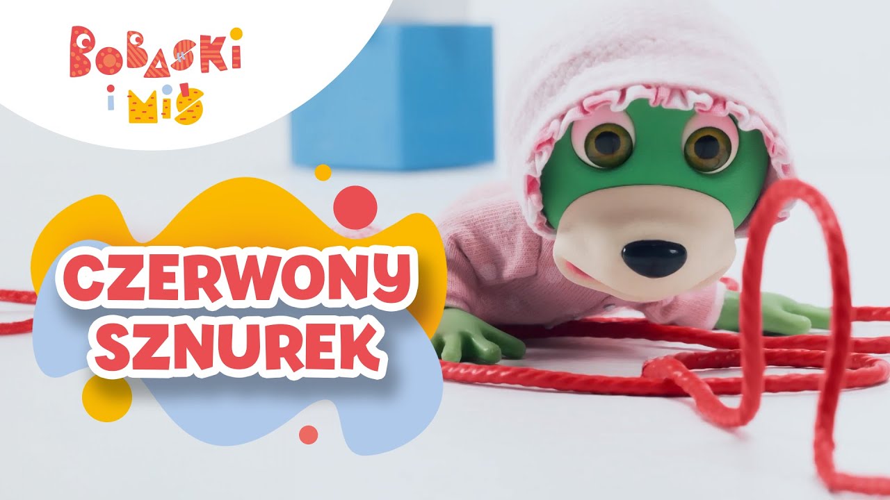 🎬 Bobaski i Miś | Babies and the Bear 🔵 odc. 25 - "Czerwony sznurek ...