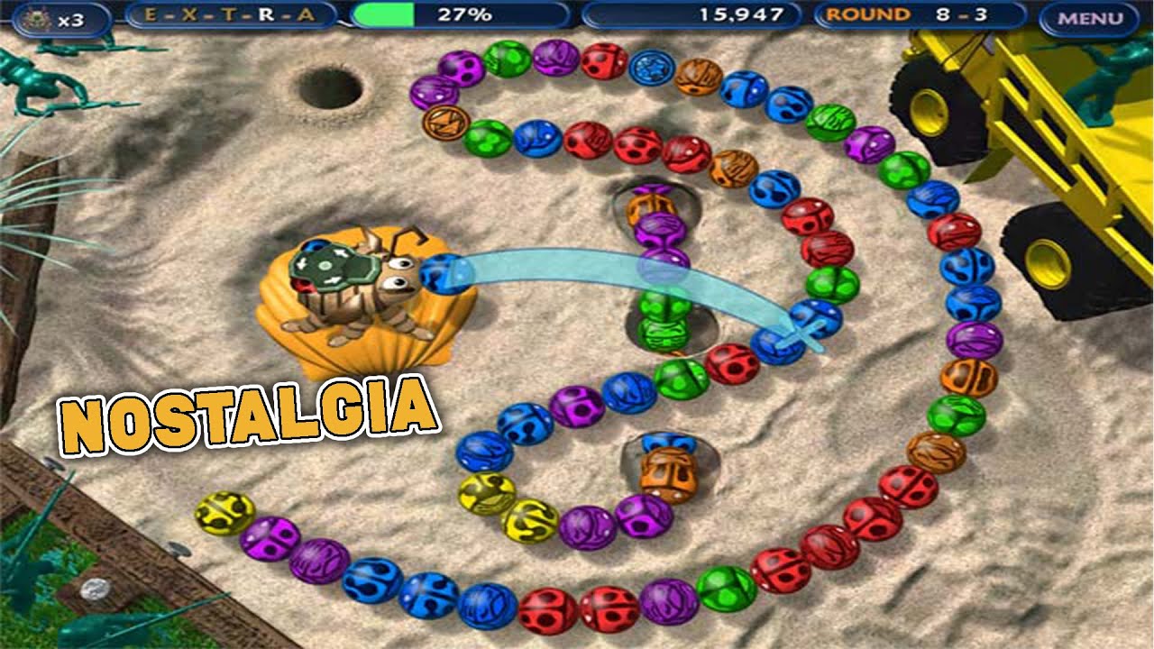 Game Nostalgia Saingan Zuma tapi GRAFIK HD - Tumblebugs Game House PC ...