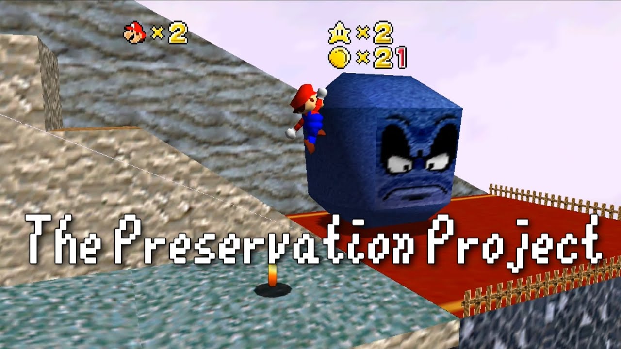 SM64 - The Preservation Project Gameplay - YouTube