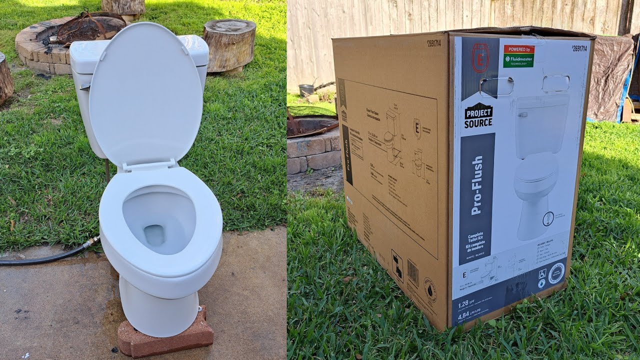 2022 Project Source Pro Flush Unboxing and Flush! - YouTube