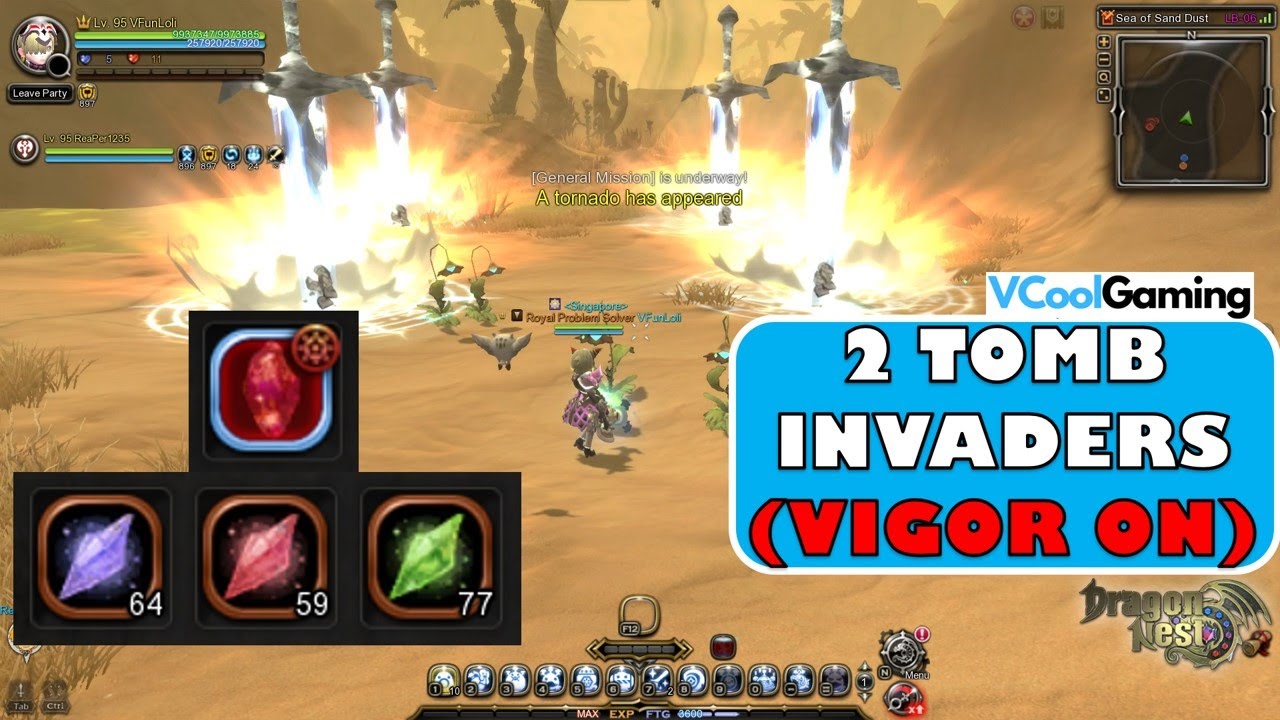 Dungeon Hunt Vlog 47: 2 Tomb Invaders in 2 Days Subs Hunt (Vigor On ...