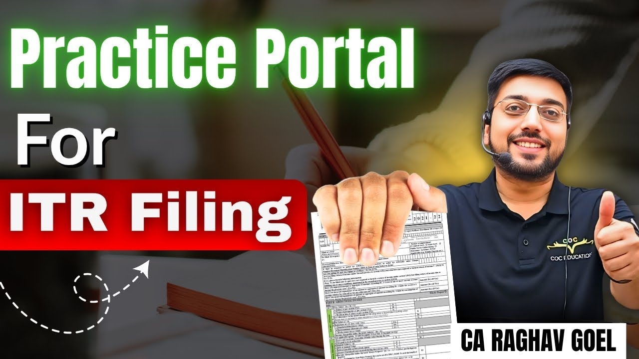 ITR Filing Explained – Interactive Session with CFM Students |CA Raghav ...