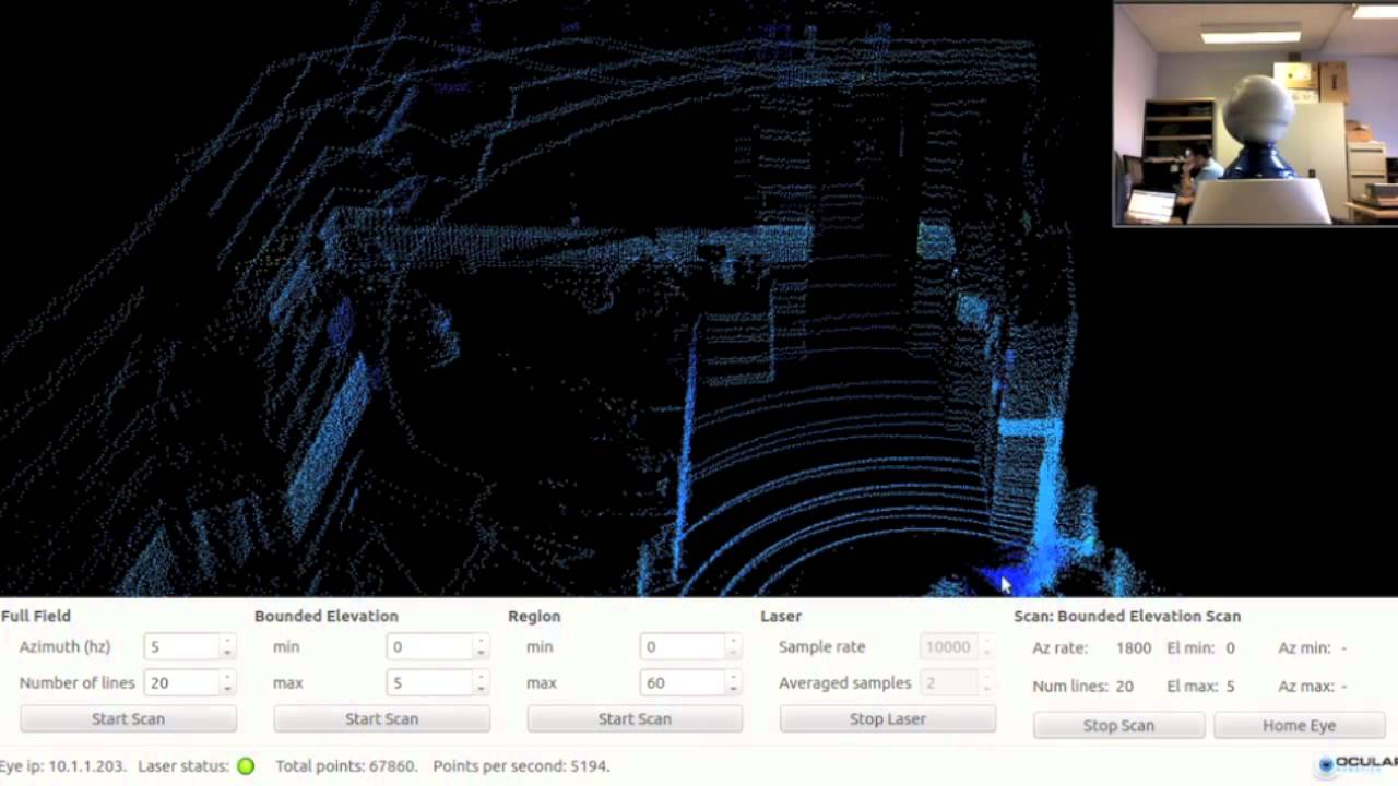 RobotEye Viewer - PCL Ocular Robotics Code Sprint - YouTube