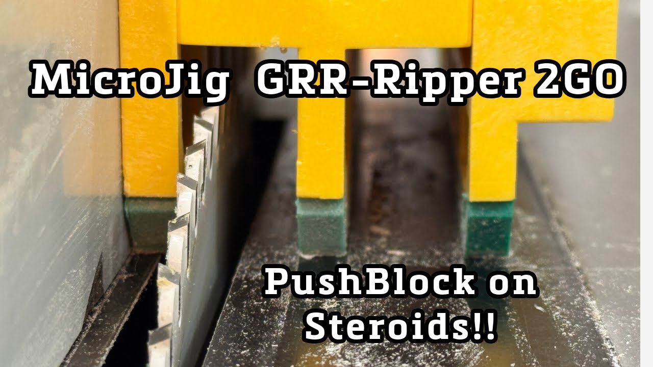 MicroJig GRR-Ripper 2GO - Work Shop Game Changer! - YouTube