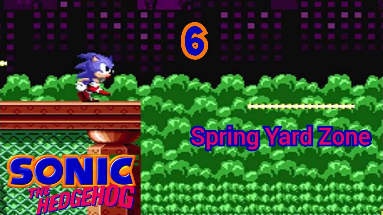 Catchy Soundtrack! | Spring Yard Zone | SONIC The Hedgehog #6 - YouTube