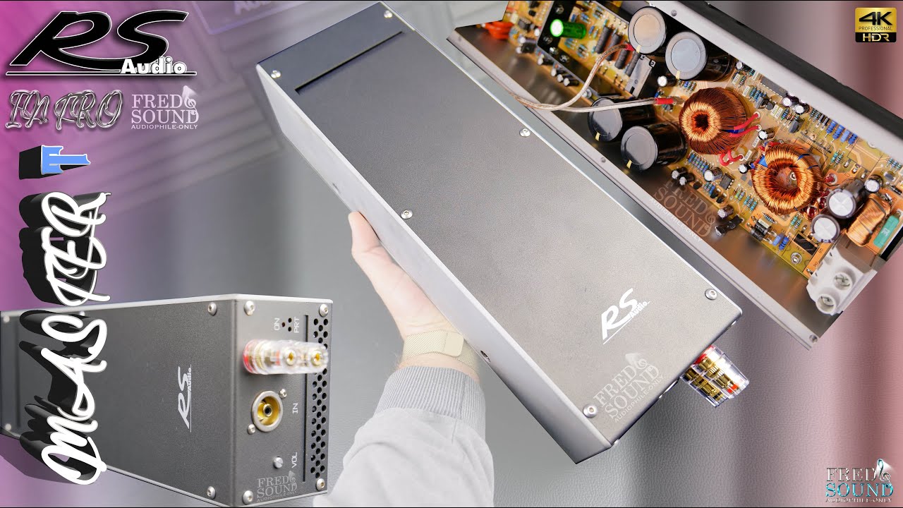 RS Audio MASTER T FULL RANGE MONO INTRO 4K (FNS) - YouTube