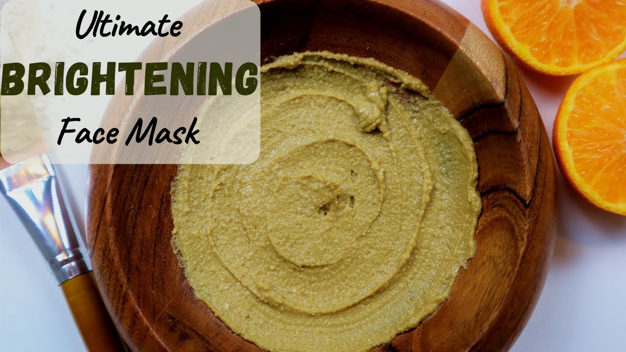 Skin Brightening Orange Peel Powder Face Mask | DIY Home Recipe ...