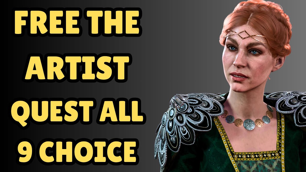 FREE THE ARTIST QUEST ALL CHOICES - YouTube