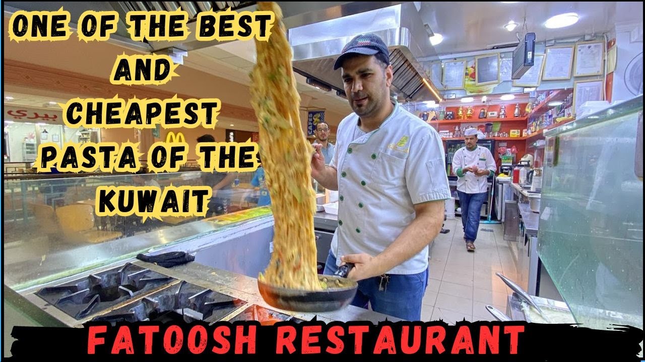One of the best and Cheapest Pasta in Kuwait | FATOOSH Restaurant - YouTube
