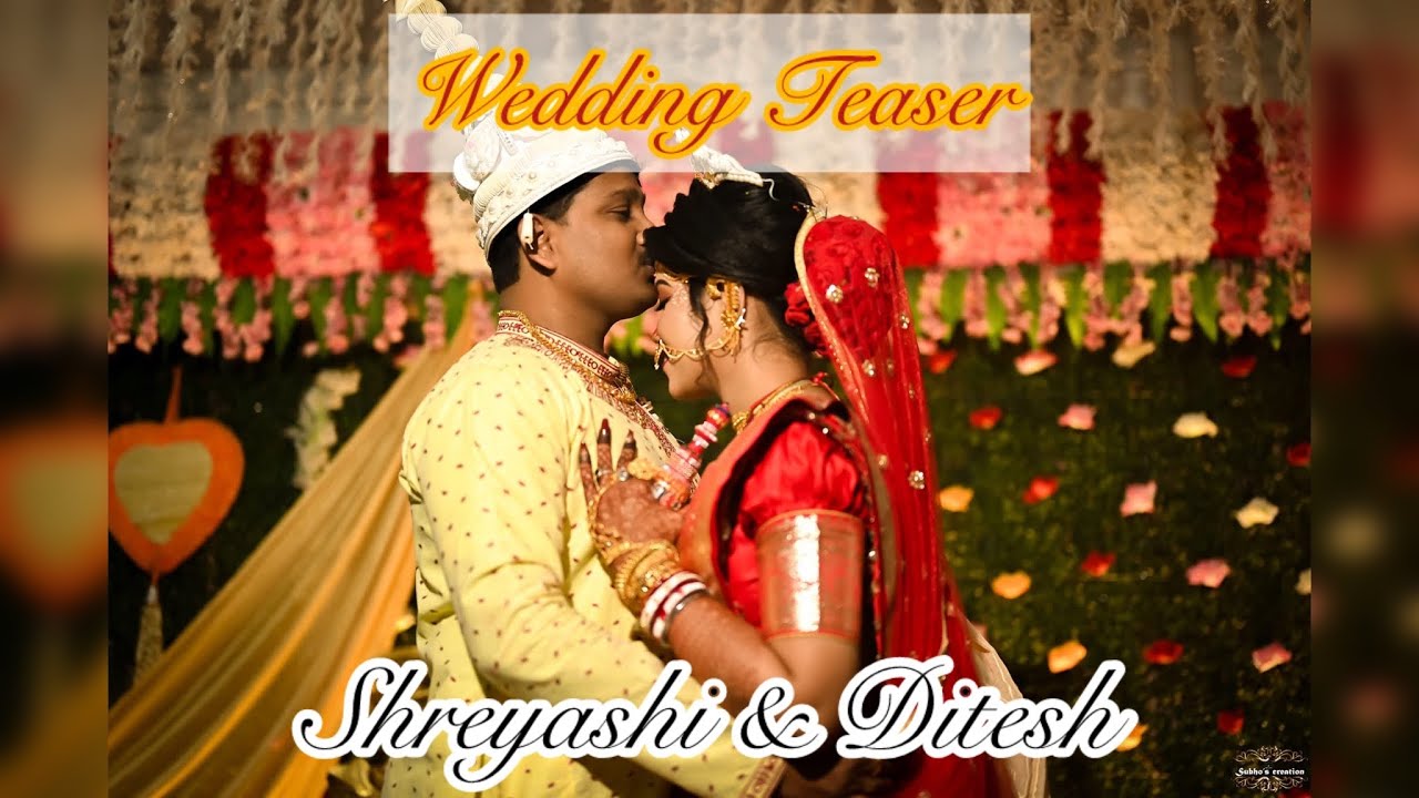 WEDDING TEASER | Shreyashi ️ Ditesh | Everyday Uncut | Shreyashi Nath ...