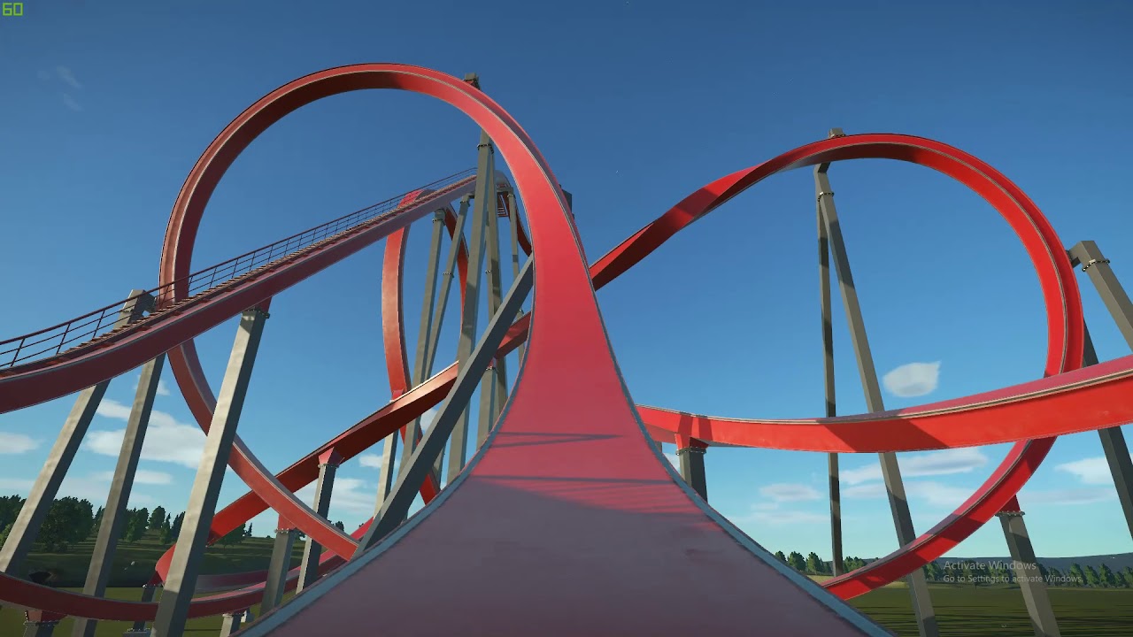 RED FLAG - Planet Coaster - RMC Raptor Concept - YouTube