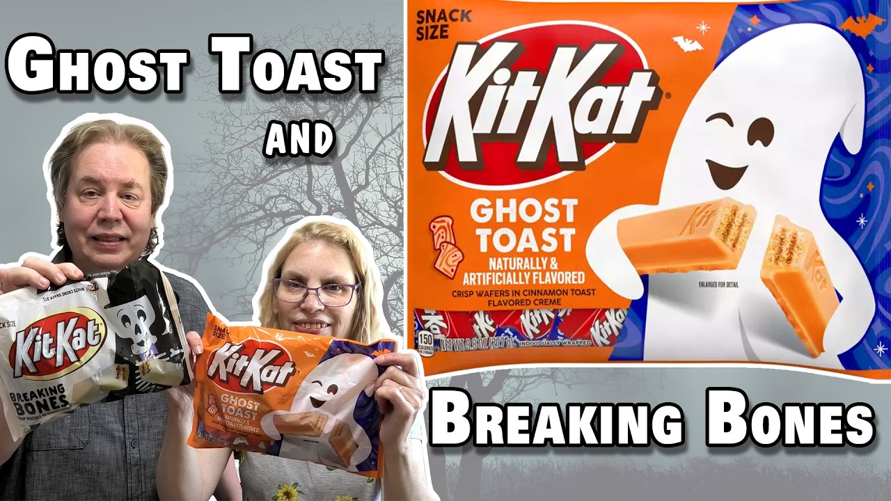 Kit Kat GHOST TOAST & Breaking Bones Review! - YouTube