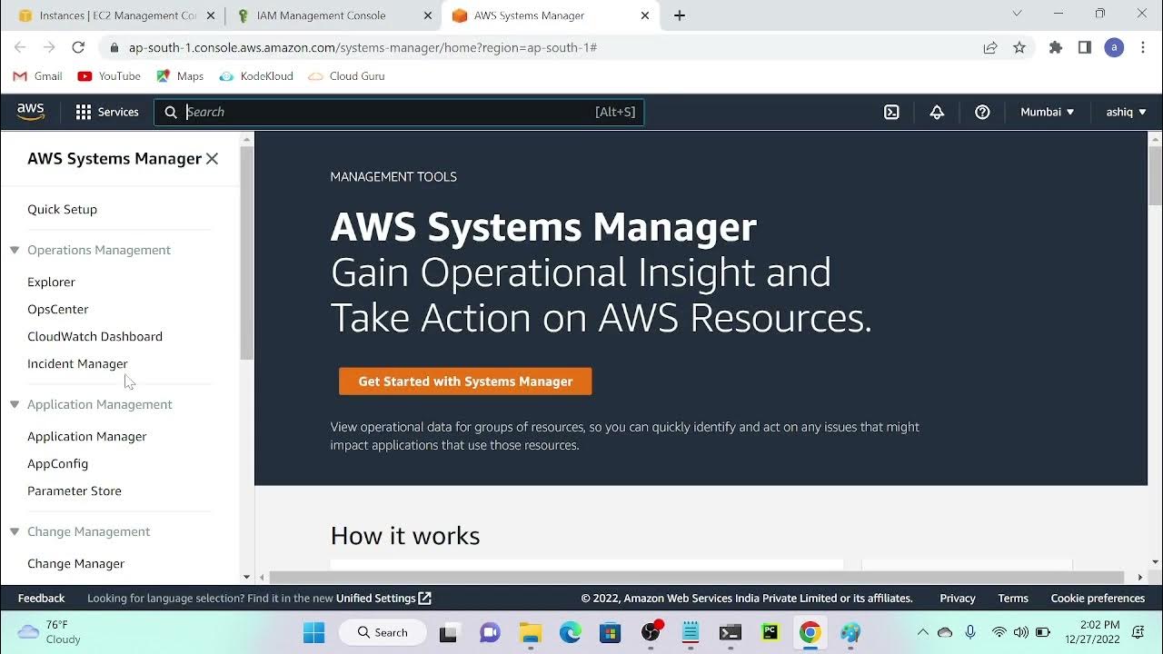 Recover EC2 SSH Key using AWS Systems Manager Run a Command Method - YouTube