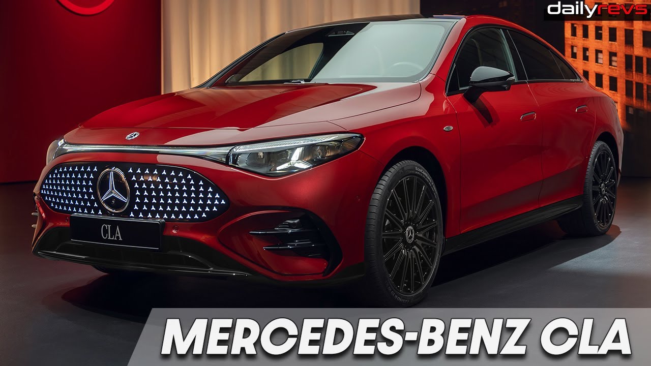 Mercedes Benz CLA Blends Sleek Coupe-Like Styling With The Practicality ...