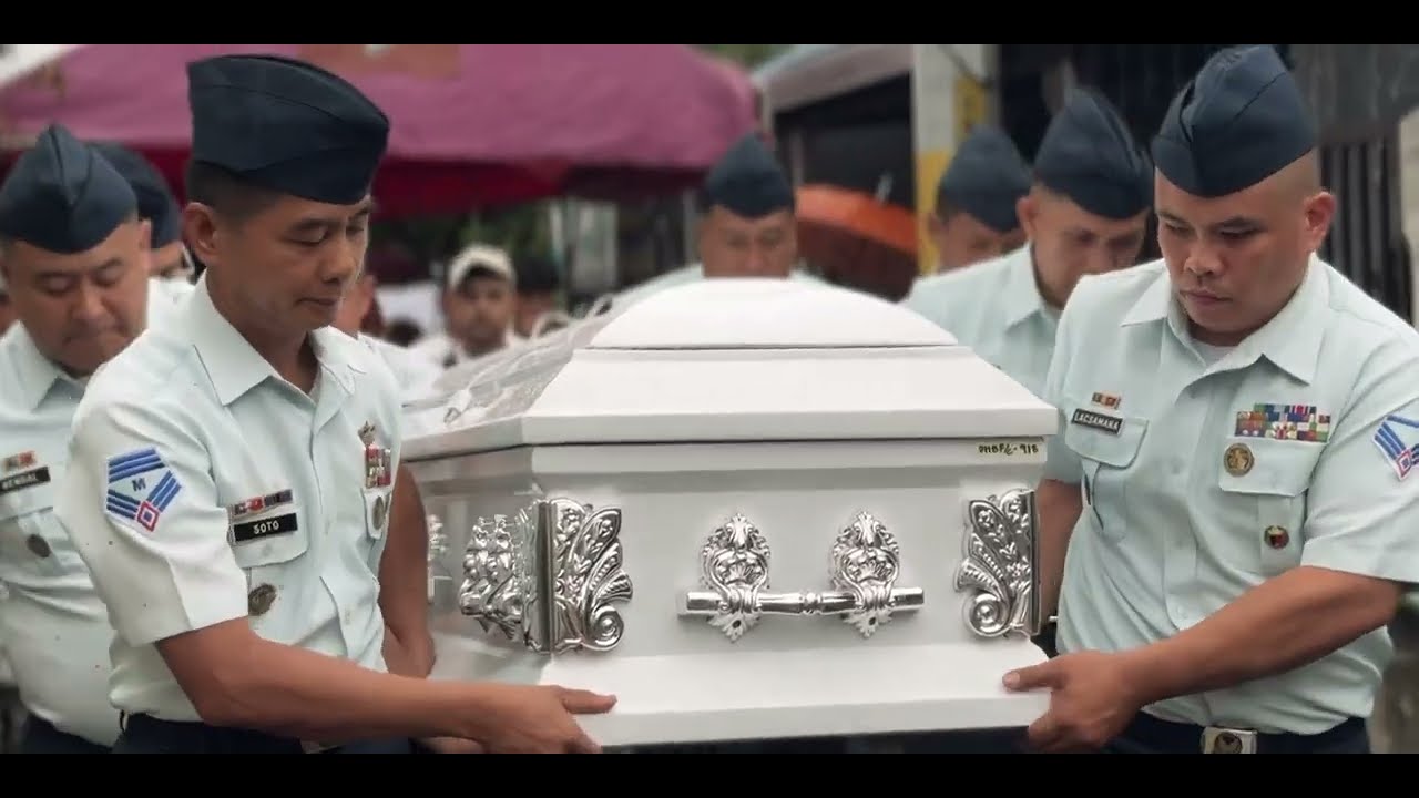 INTERMENT VIDEO OF 2LT.PAF ROMEO F. VIDAL - YouTube