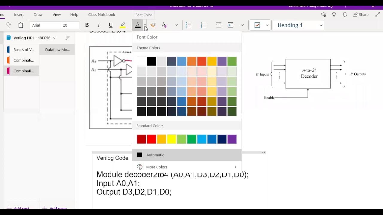 Verilog HDL - Data Flow Model Examples - 2 - YouTube